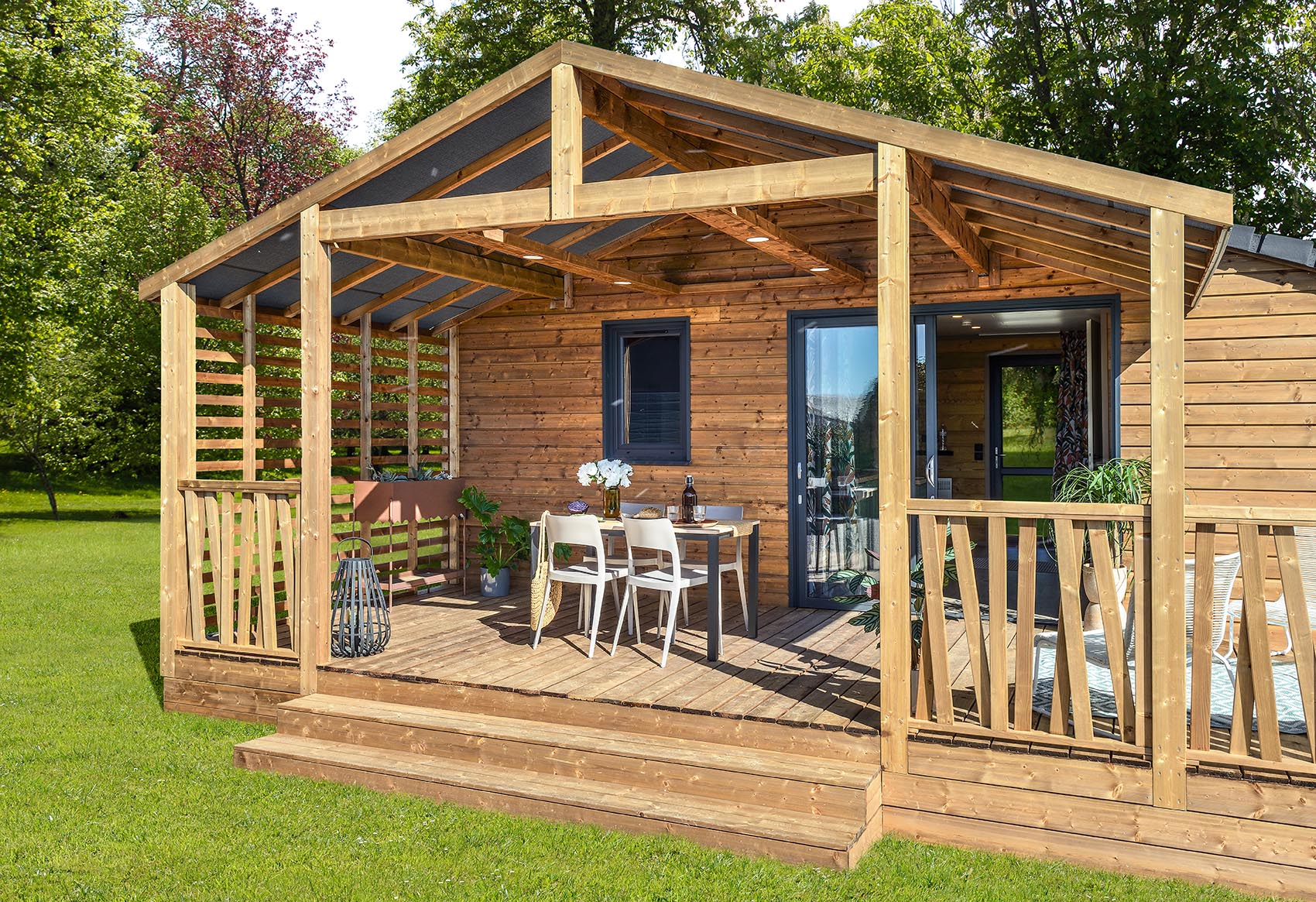 Séjour enchanteur en chalet à Bonifacio, au cœur de la nature